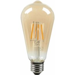 Licht-Erlebnisse - led Leuchtmittel dimmbar E27 Filament 4 Watt 2500 k 320 lm Edison Lampe - Klar