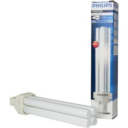 Philips - master pl-c Xtra 18W - 830 Warmweiß 2 Pin - 3000K - Warmweiß