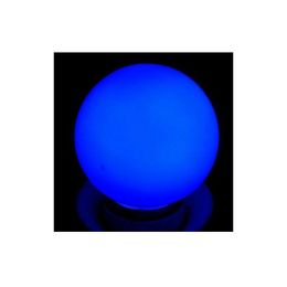 Meditrade GmbH Trade Shop Traesio - 1W weisheit led miniglobe E27 glühbirne in kalt warm grün blau rot farben Blau - Blau