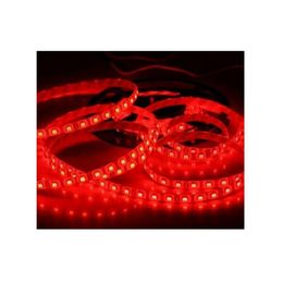 Meditrade GmbH Trade Shop Traesio - spule flexible led streifen 5050 5MT klebendes licht innen aussen IP65 Rot - Rot