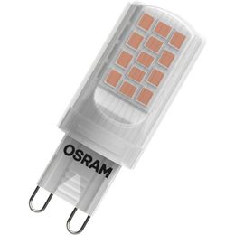 Star pin LED-Lampe für G9-Sockel, matte Optik ,Warmweiß (2700K), 430 Lumen, Ersatz für herkömmliche 37W-Leuchtmittel, nicht dimmbar, 1-er Pack - Osram