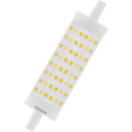 Dimmbare led Stablampe mit R7s Sockel, LED-Röhre mit 15W, Ersatz für 125W-Glühbirne, Warmweiss (2700K) - Osram