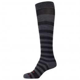 IVANHOE OF SWEDEN - Wool Sock Compression Stripe 37-38 | EU 37-38 schwarz/grau