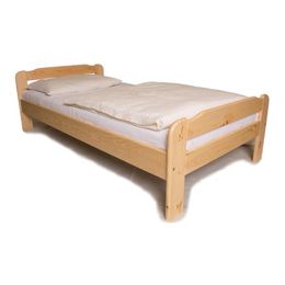 acerto Einzelbett mit Lattenrost 80x200cm