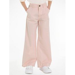 Tommy Hilfiger Chinohose MABEL CHINO PANT in Unifarbe, rosa
