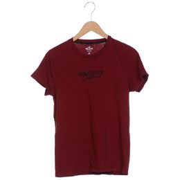 Hollister Herren T-Shirt, bordeaux, Gr. 46