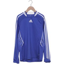 Adidas Herren Langarmshirt, blau, Gr. 44