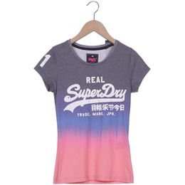 Superdry Damen T-Shirt, grau, Gr. 32