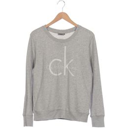 Calvin Klein Jeans Damen Sweatshirt, grau, Gr. 44