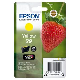 Epson Epson Strawberry Singlepack Yellow 29 Claria Home Ink Tintenpatrone