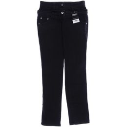 PLEASE Damen Jeans, schwarz, Gr. 36