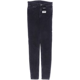 WEEKDAY Damen Jeans, schwarz, Gr. 26