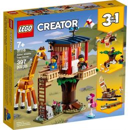 Lego® Konstruktionsspielsteine Lego® Creator 31116 Safari-Baumhaus
