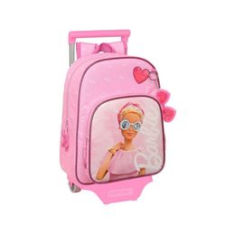 Barbie Rucksack Barbie Kinder-Rucksack mit Rädern Girl Rosa 26 x 34 x 11 cm