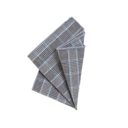 DonDon Einstecktuch DonDon Herren Einstecktuch Taschentuch 23 x 23 cm Baumwolle Tweed