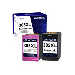MOOHO 305 XL für HP 305XL Druckerpatronen Multipack Tintenpatrone (ENVY 6000 6020 6030 Deskjet 2720 2710)