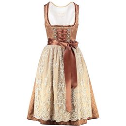 Krüger KRÜGER COLLECTION Dirndl KRÜGER COLLECTION Dirndl braun Paisleymuster Tara