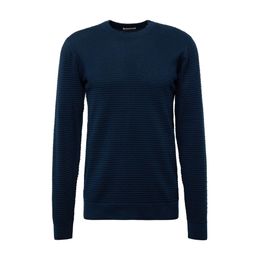 KnowledgeCotton Apparel Pullover 'Vagn' Herren Gr&ouml;&szlig;e L dunkelblau