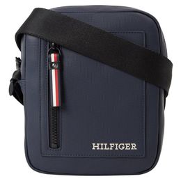 Tommy Hilfiger Mini Bag TH PIQUE MINI REPORTER, kleine Umhängetasche, blau