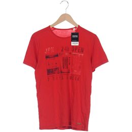 Esprit Herren T-Shirt, rot, Gr. 48