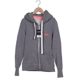 Superdry Damen Kapuzenpullover, grau