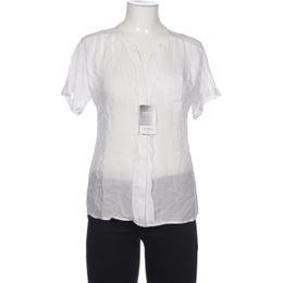 Hallhuber Damen Bluse, weiß, Gr. 36