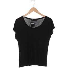 Hallhuber Damen T-Shirt, schwarz, Gr. 34