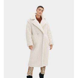 UGG Australia UGG® Gertrude Long Teddy Jacke für Damen in Winter White, Größe M