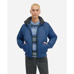 UGG Australia UGG® Damion Steppjacke aus Sherpa für Herren in  Blau, Größe L, Polyester