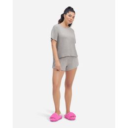 UGG Australia UGG® Aniyah Set mit Top und Shorts für Damen in Grey, Größe L, Ecoverou2122