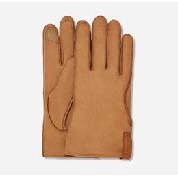 UGG Australia UGG® Handschuhe aus Leder mit Muschel-Logo für Herren in Brown, Größe L