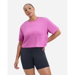 UGG Australia UGG® Tana Kurzes T-Shirt für Damen in Pink, Größe L, Baumwolle