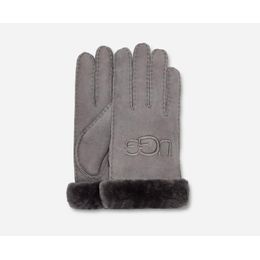 UGG Australia UGG® Sheepskin Embroidered Handschuhe für Damen in Grey, Größe L, Shearling