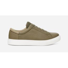 UGG Australia UGG® Baysider Low Weather Sneaker für Herren in Moss Green Leather, Größe 41, Leder