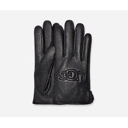 UGG Australia UGG® Kurze Handschuhe mit Logo für Damen in Black, Größe S, Leder
