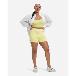 UGG Australia UGG® Maliah Shorts für Damen in Honeycomb/Vibrant Green, Größe XL