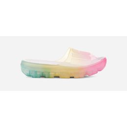 UGG Australia UGG® Jella Clear Watercolors Slide für Damen in Rainbow Blend, Größe 39