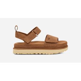 UGG Australia UGG® Goldenstar Sandale für Damen | UGG® EU in Brown, Größe 41, Veloursleder