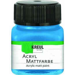 Acryl Mattfarbe hellblau 20 ml Künstlerfarben - Kreul