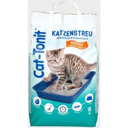 BURI - Cat Tonit Katzenstreu 10kg Klumpstreu Haustierstreu Einsteu Streu Haustier