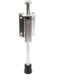 Wiltec Pedal Türstopper 93-118mm Edelstahl Türfeststeller Bodentürstopper Türbremse