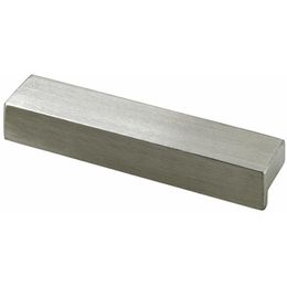 Hettich - Möbelgriff Aluminium silber 13,0 x 80,0 x 15,0 mm - 1 Stück Möbelgriff