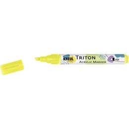 Kreul - Triton Acrylic Paint Marker Fluoreszierend gelb Pinsel & Stifte