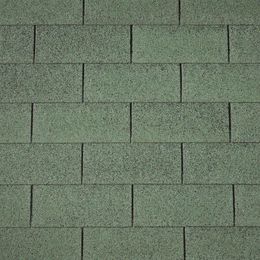 Easy - Rechteck-Dachschindeln grün 80 x 33,6 cm Schindel Dach Dachschindel
