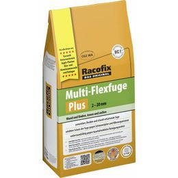 Multi Flexfuge plus 2 - 12 mm silbergrau 4 kg Fugenmörtel - Racofix