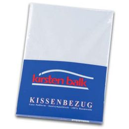 Kissenbezug Single-Jersey, Größe 80x80 cm, weiß - Kirsten Balk