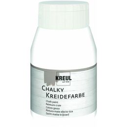 Kreul - Chalky Kreidefarbe snow white cotton 500 ml Künstlerfarben