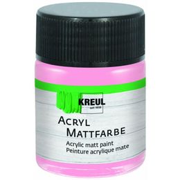 Acryl Mattfarbe pastellrosa 50 ml Künstlerfarben - Kreul