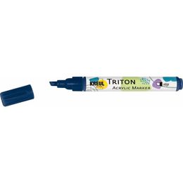 Kreul - Triton Acrylic Marker edge dunkelblau Acrylic Marker