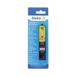 Japan-Cutter Ersatzklingen black 10 Stueck - Beko